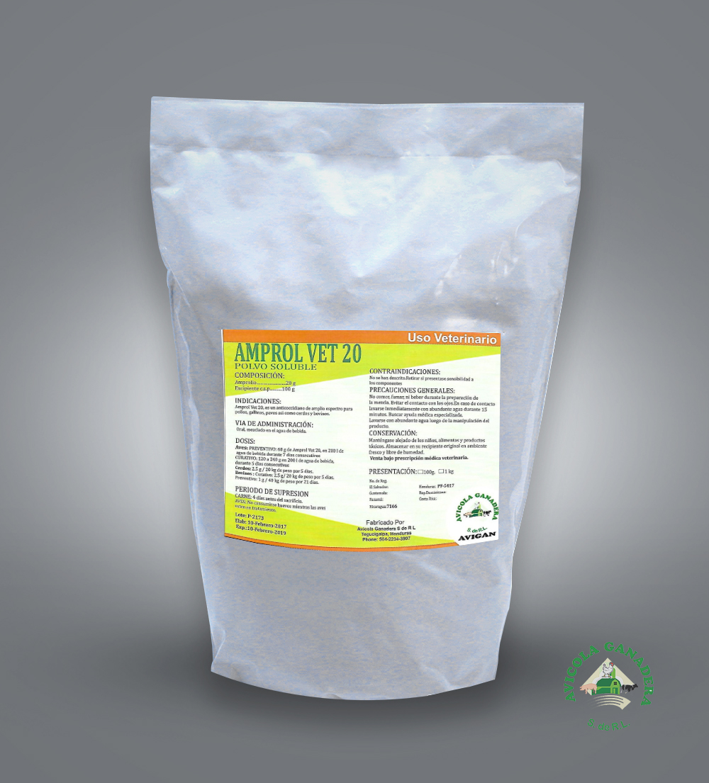 AMPROL VET 20 - AVIGAN HN